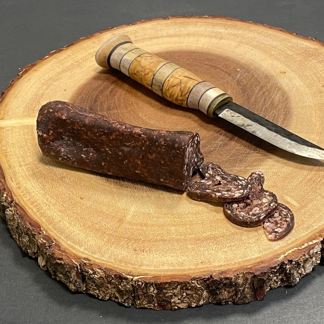Getrocknete Rentier-Wurst (leicht geräuchert) – Swedish Wild